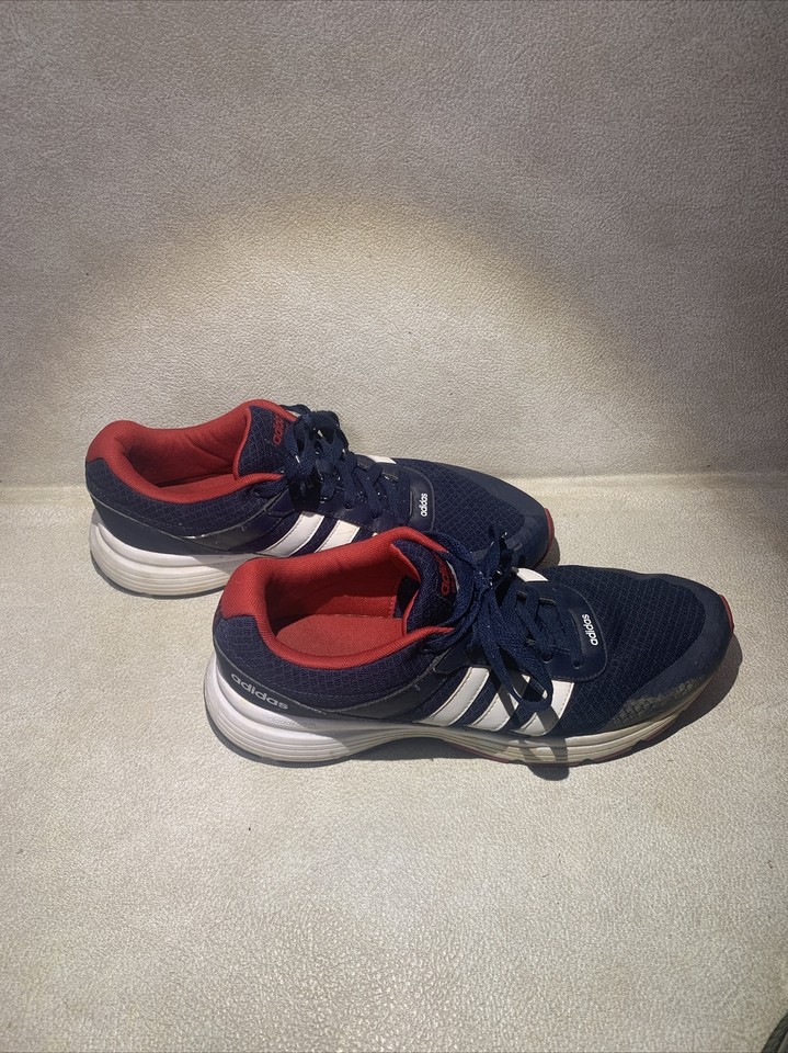Adidas Men’s Cloudfoam City Running Shoes Blue White - Size 10 | eBay