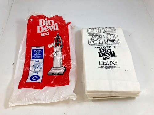 Pkg Of 9 Genuine Dirt Devil Deluxe MVP Style C 3-700148-001 Vacuum ...