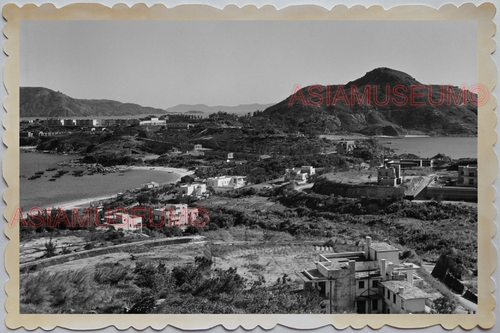 40s HONG KONG STANLEY PENINSULA HILL MOUNTAIN SEA VINTAGE Photograph ...