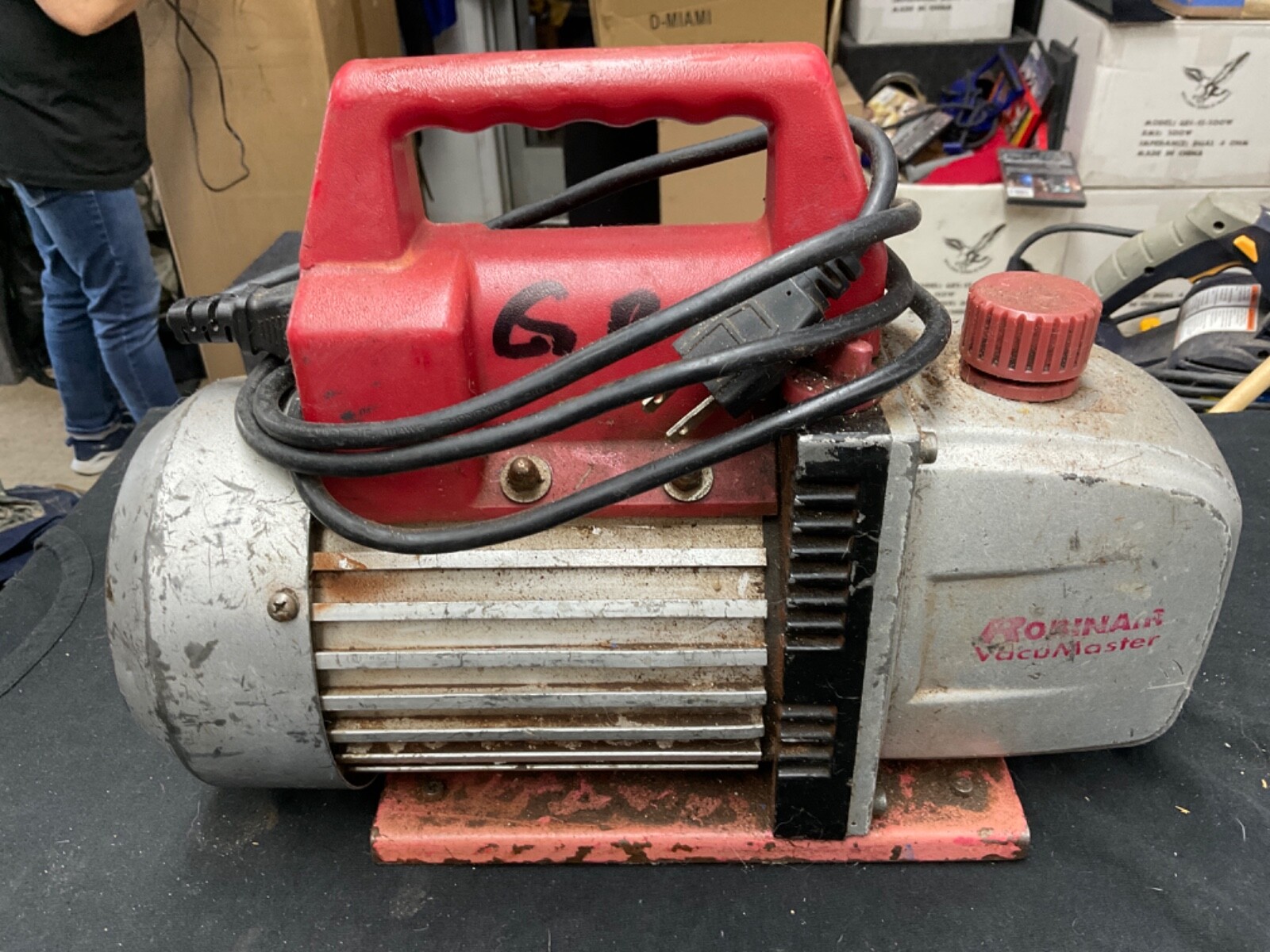 Robinair 15500 Vacuum Pump 5 CFM 2 Stage 110V | eBay