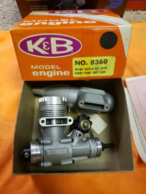 K&B engine - k&b 40 Front Rotor RC W/perry Pump And Carb - New! Part no ...