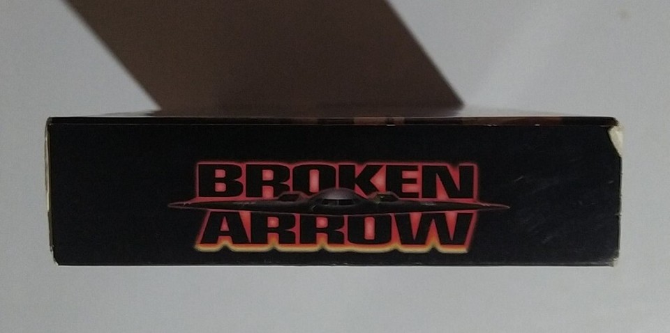 Broken Arrow (VHS, 1996) John Travolta, Christian Slater 86162896330| eBay