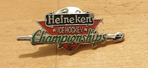 HEINEKEN ICE HOCKEY CHAMPIONSHIPS novelty pin badge. A015 | eBay UK