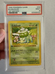 Bulbasaur 1999 Pokemon Game #44 1st Edition Price Guide - Sports Card ...