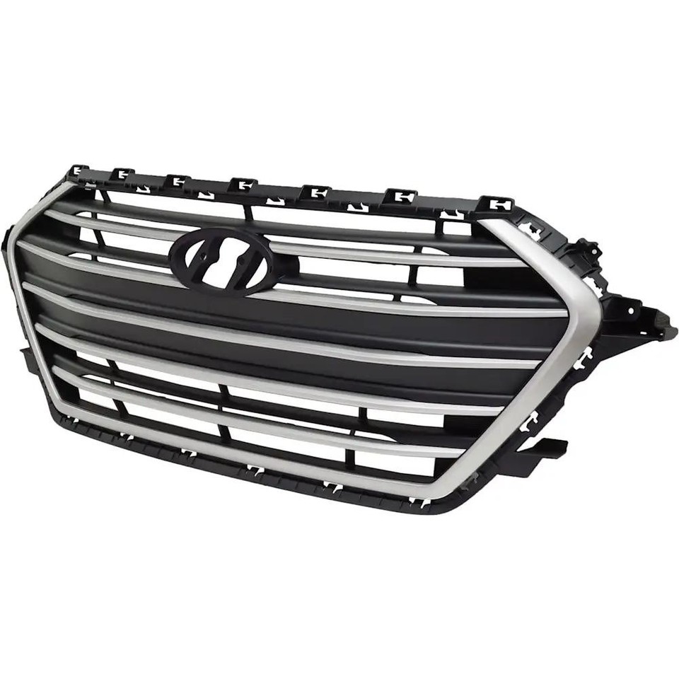 New Painted Silver Grille Assembly Fits Hyundai By HY1200204 86350F3000 ...