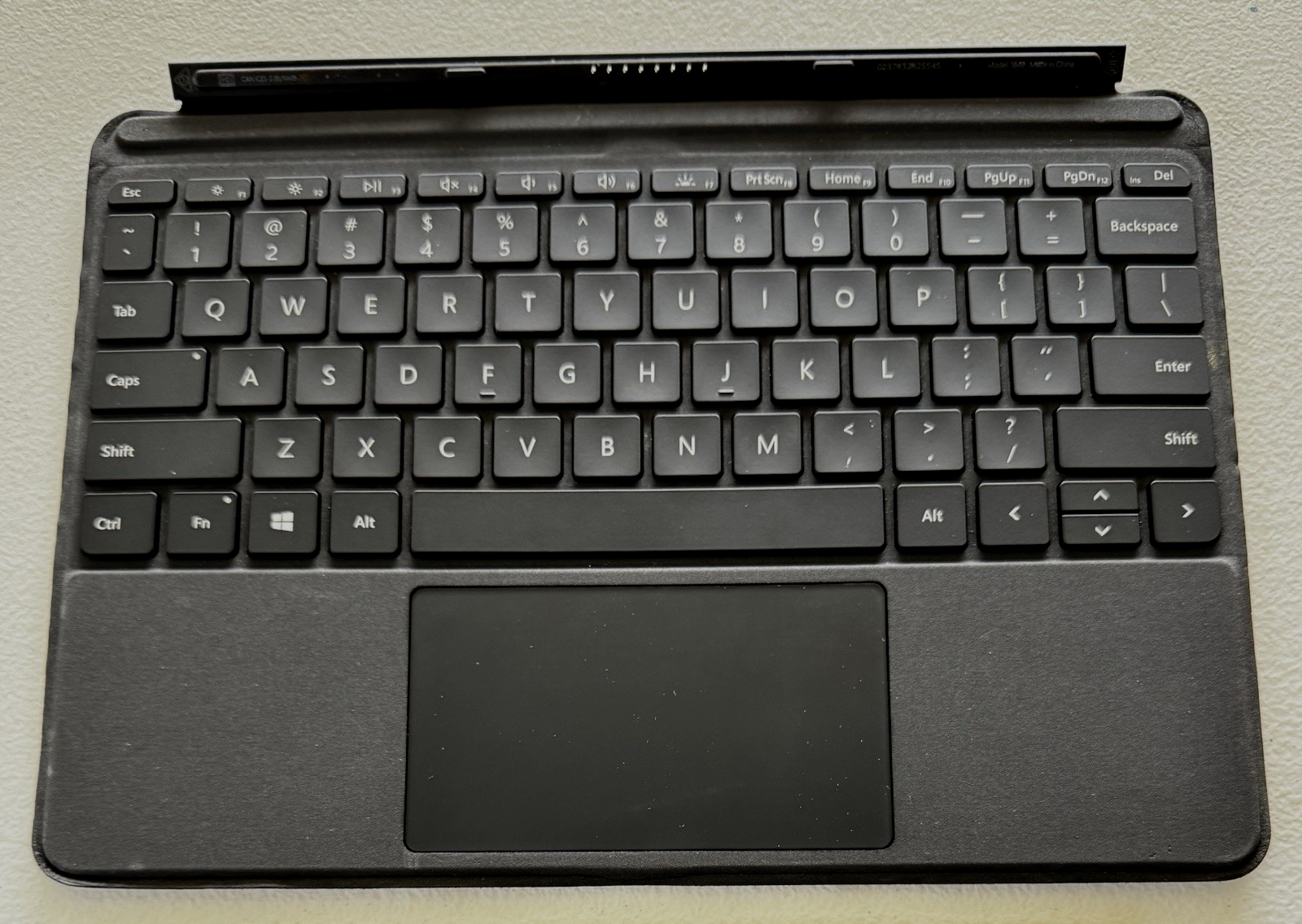 Lot of 5 OEM Microsoft Surface Type Backlit Keyboards for Surface Go ...