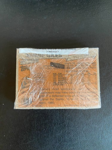 1981 Topps Football sealed cello pack | eBay