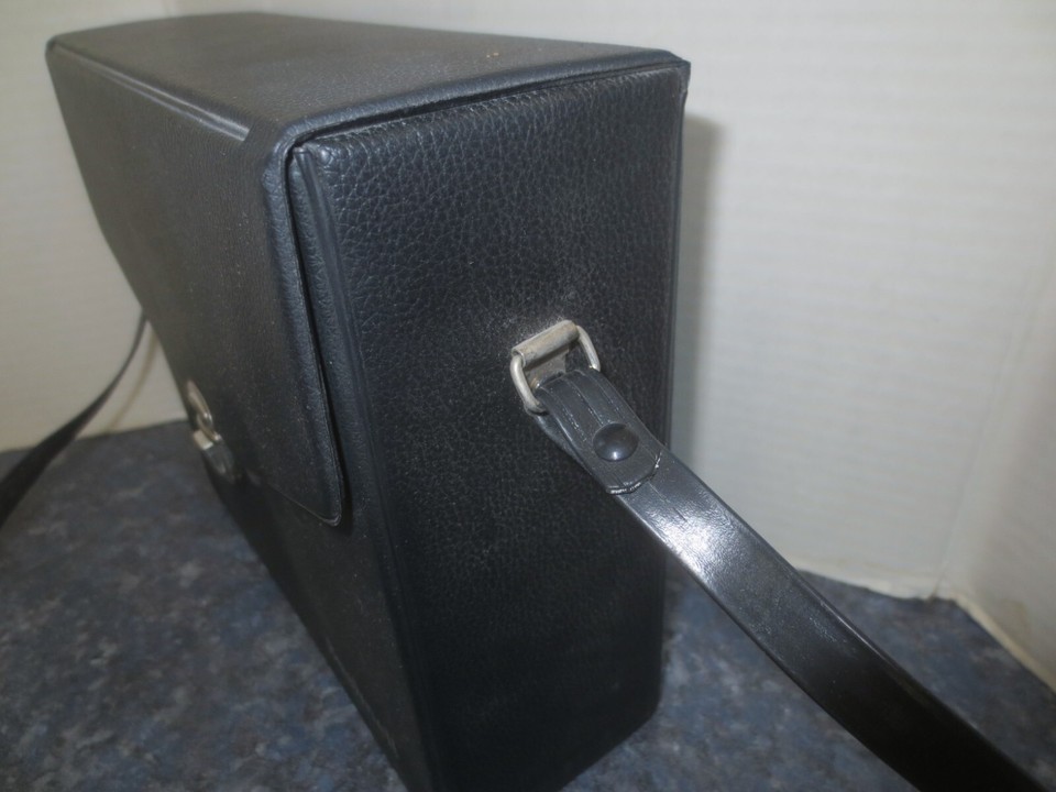 Vintage Hard Vinyl Bushnell Binocular CASE ONLY with Strap Made in Hong ...