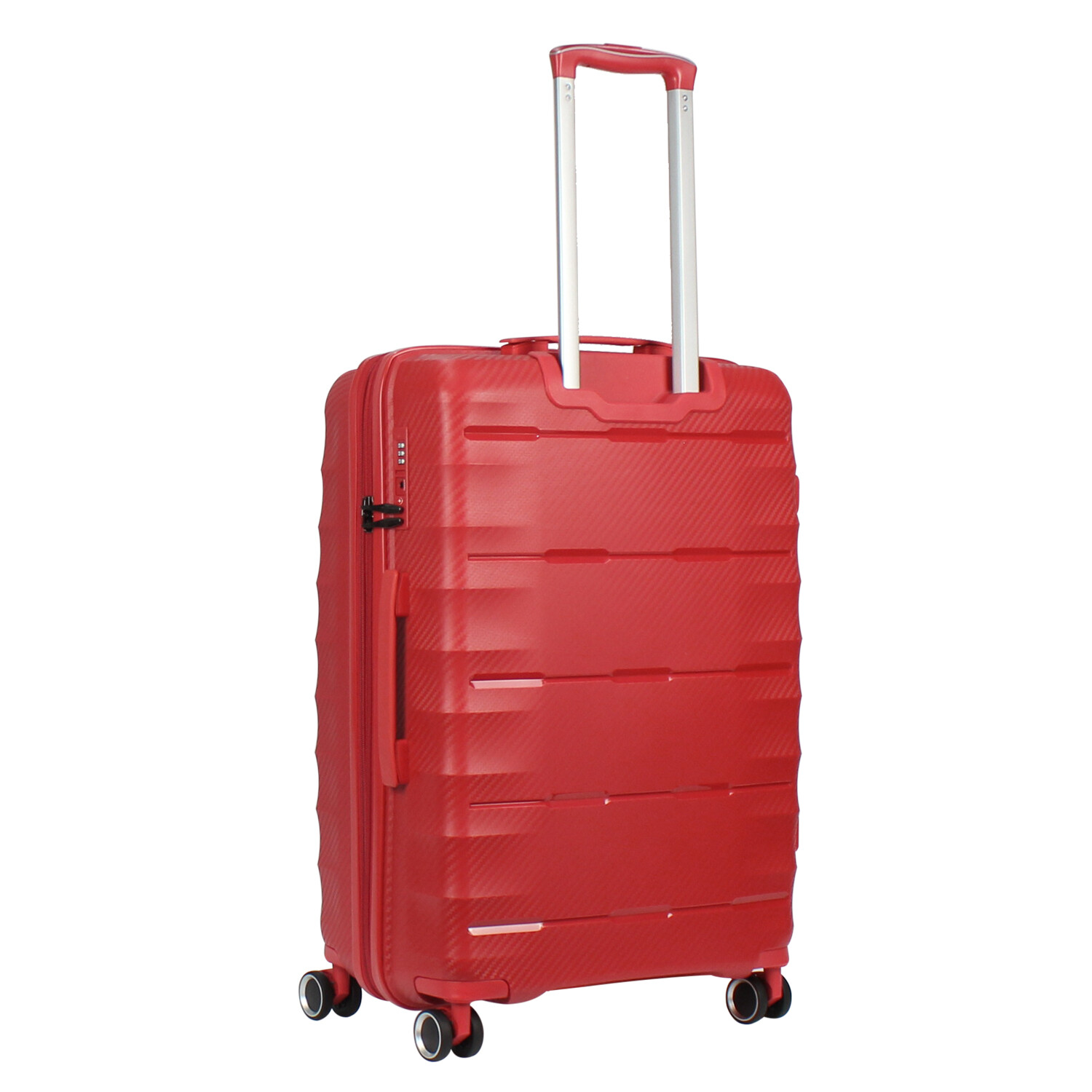 Super Space Hard Shell Expandable Suitcase 4 Wheel Spinner Luggage TSA ...