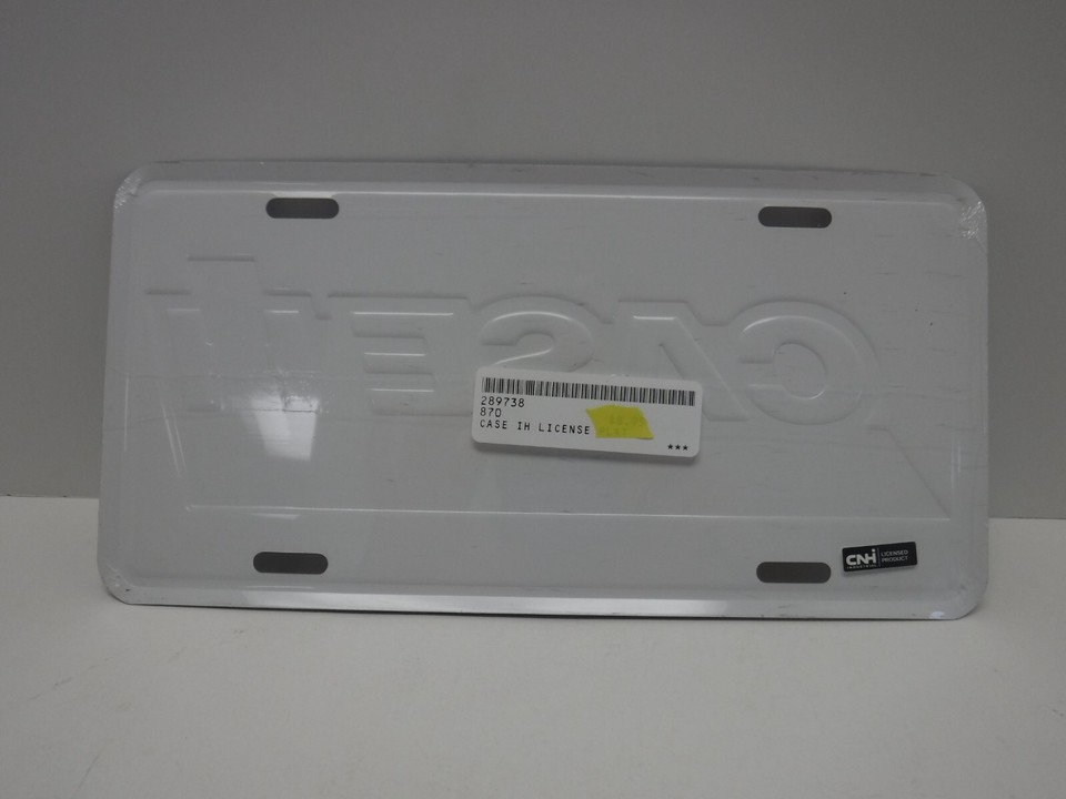Case IH Diamond Agriculture License Plate | eBay
