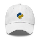 Python Adjustable Baseball Cap engineer programmer developer coder gift ...