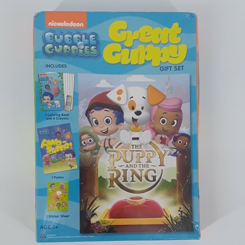 Nickelodeon Bubble Guppies Great Guppy DVD Gift Set The Puppy And The ...
