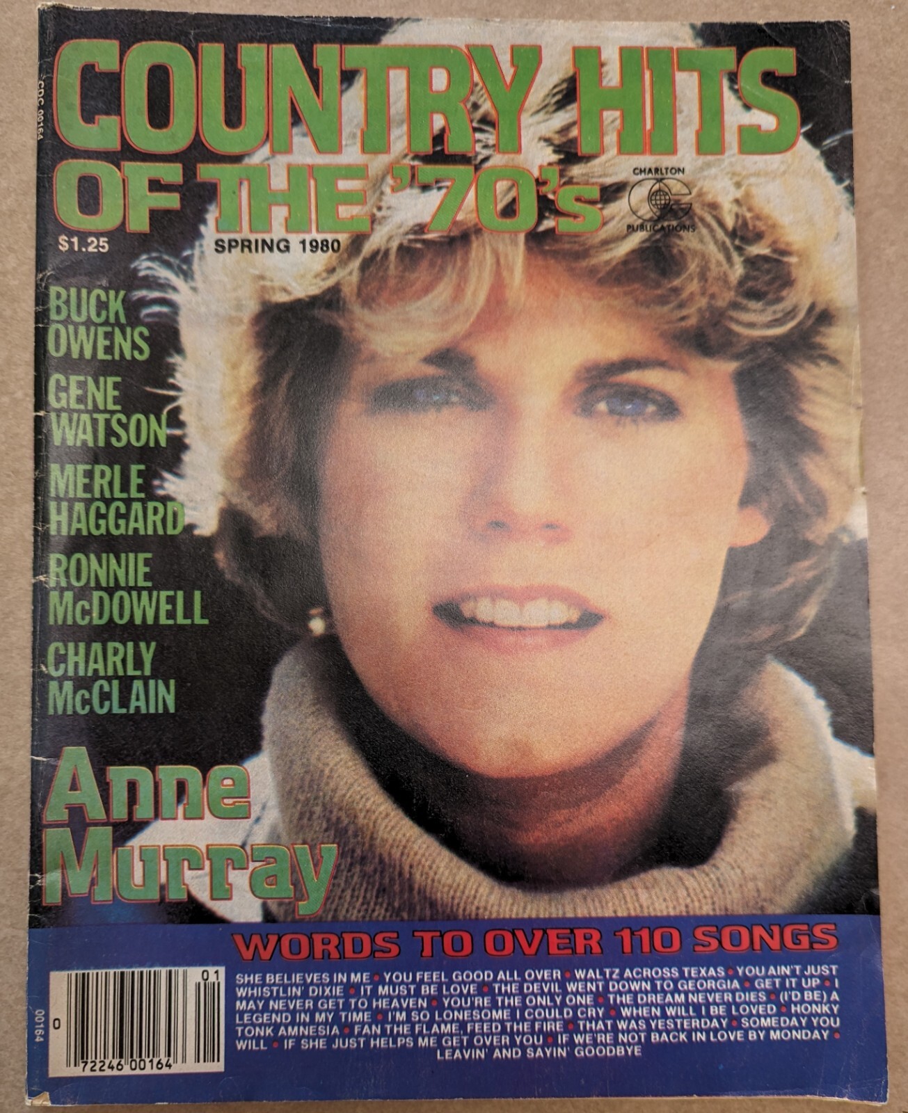 VTG Country Hits of the '70's Magazine Spring 1980, Murray, Owens ...