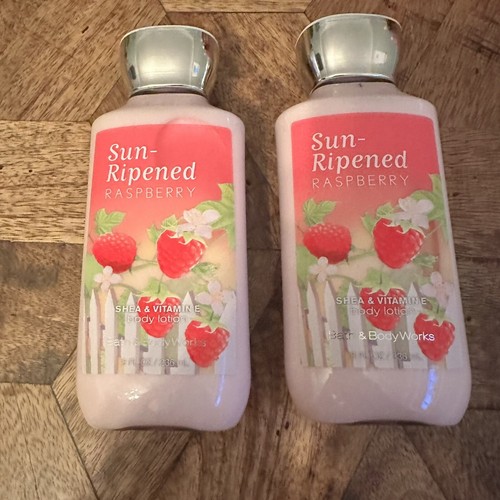 NEW Bath & Body Works Sun Ripened Raspberry Lotion 8 oz - 2 Pack | eBay
