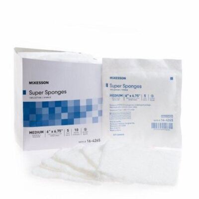 Fluff Dressing 6 X 6-3/4 Inch Sterile 16-42626 1 Pack By McKesson | eBay