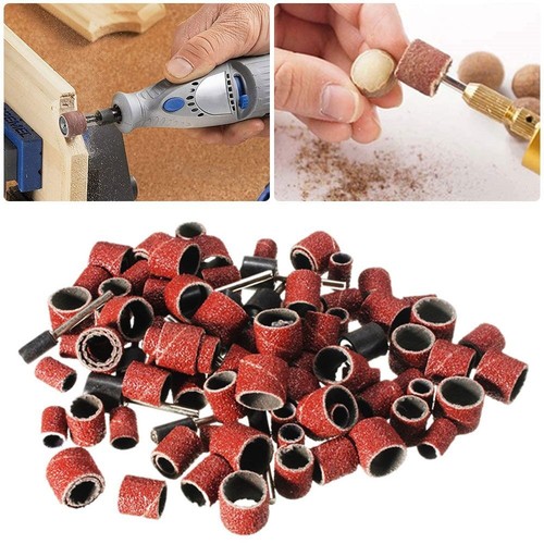 Sand Mandrels Emery Paper Grinding Band Rotary Abrasive Tools Sanding ...