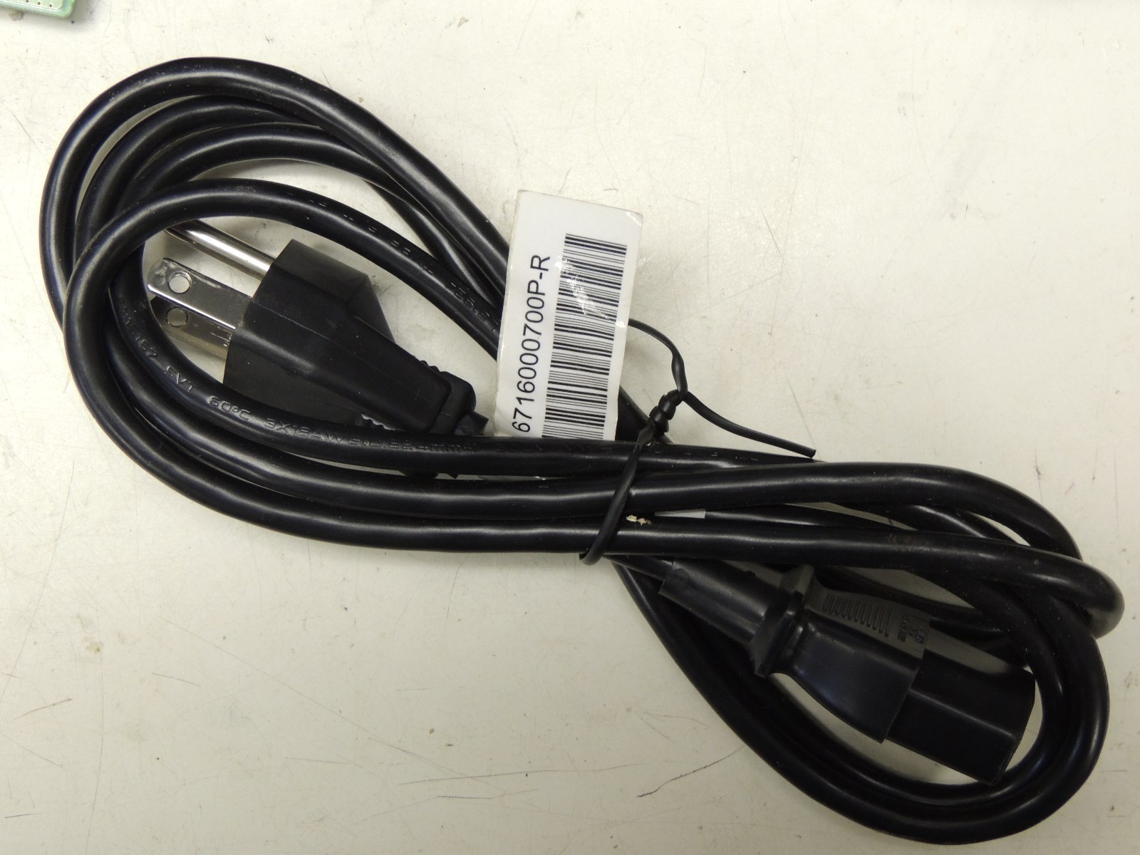 Lot of 2: I-Sheng SP-30 to IS-14 10A 125V Power Cord 6716000700P-R, 6 ...