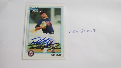 2011 Bowman Pat Dean signed Baseball Card | eBay