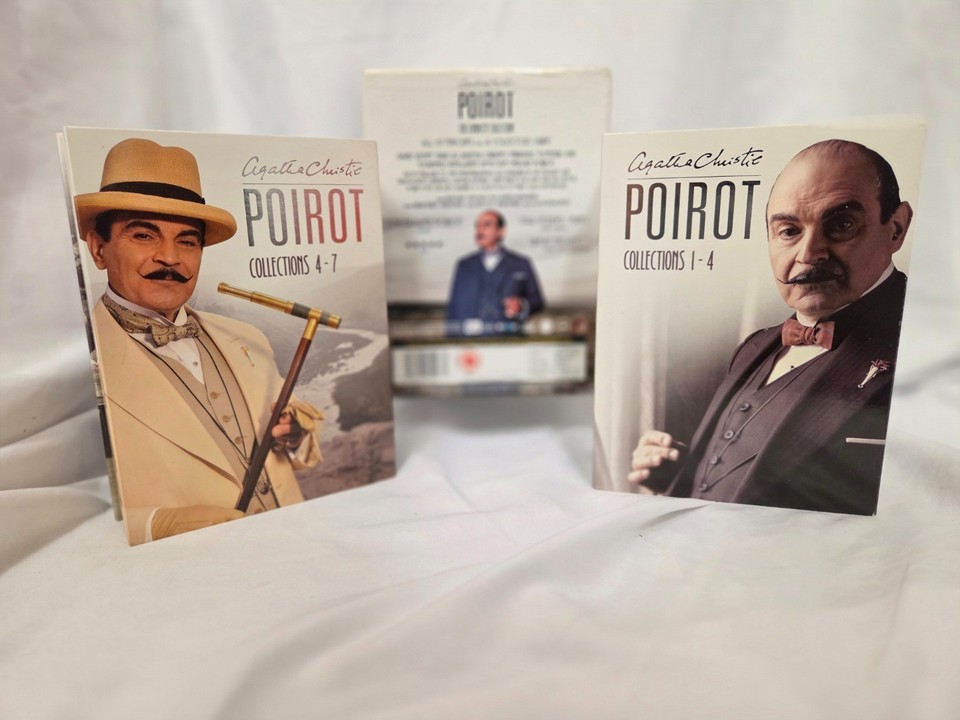 AGATHA CHRISTIE'S POIROT The Complete Collection ALL 11 SERIES DVD SET ...
