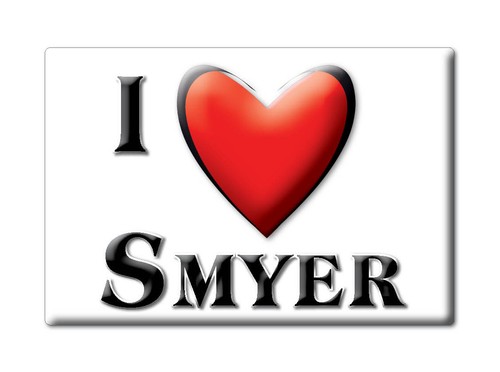 Smyer, Hockley County, Texas - Fridge Magnet I Love Souvenir Usa Gift ...