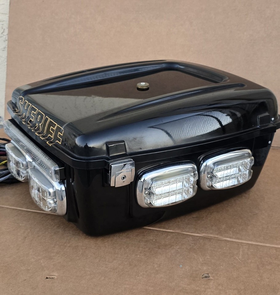 HARLEY-DAVIDSON POLICE TOUR PACK LUGGAGE BOX TRUNK OEM | eBay