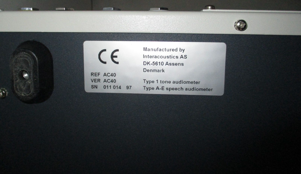 Interacoustics AC40 Audiometer ( No Accessories) | eBay