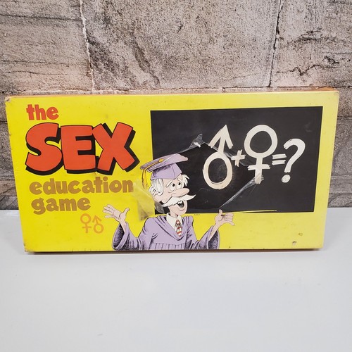 Vintage 1979 The Sex Education Game Adult Board Game New Old Stock | eBay
