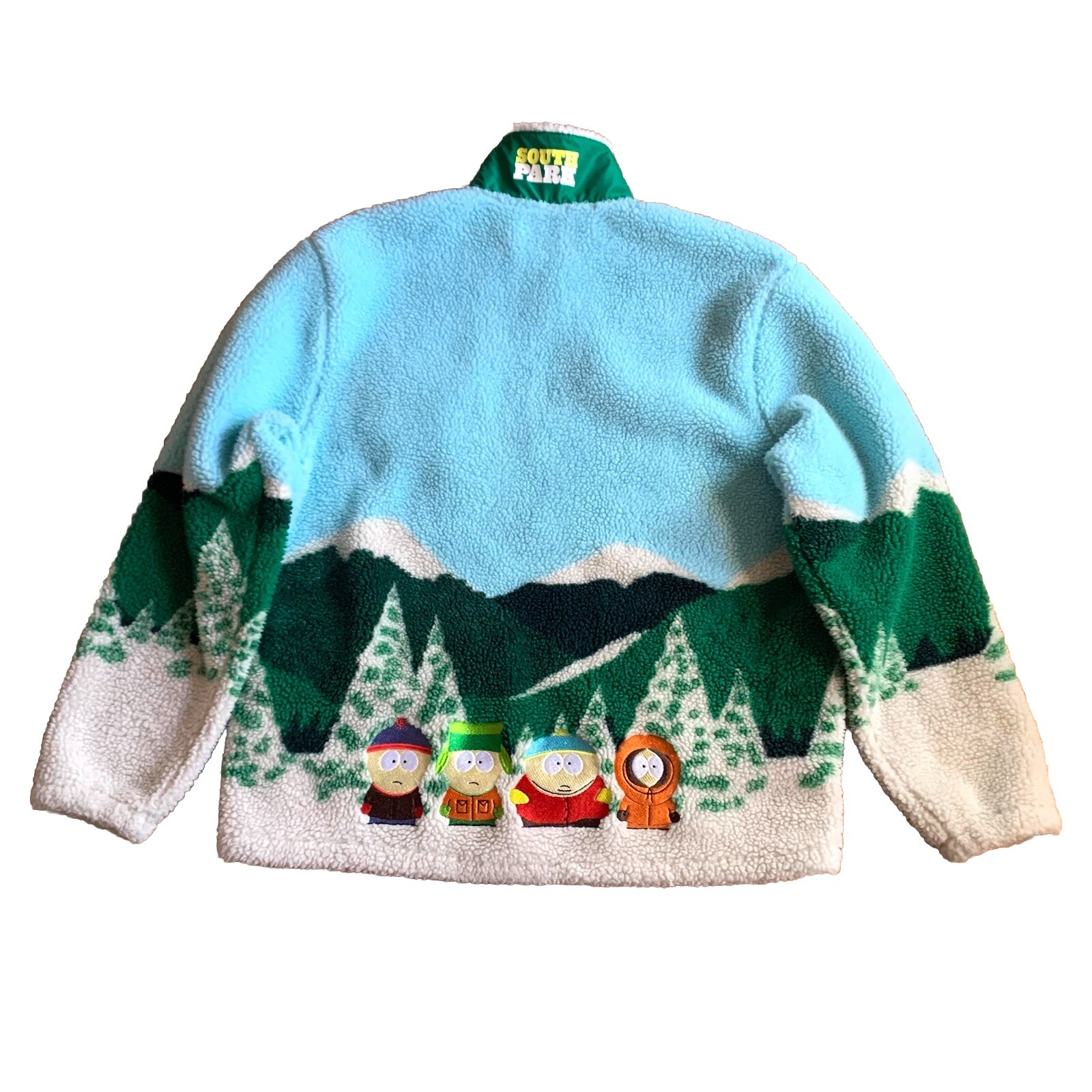 South Park Jacket Mens Large Fleece Mountains Snow Er… - Gem