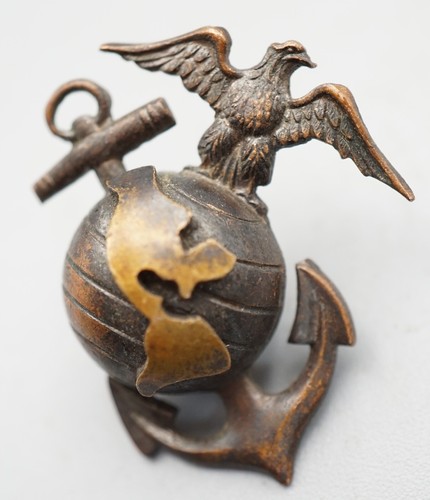 WWII USMC Marine Officer Right Side Collar EGA Eagle Globe Anchor | eBay