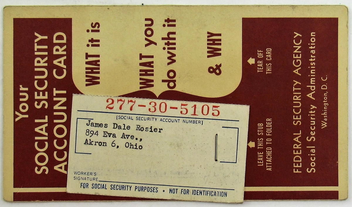 Social Security Administration 1930s