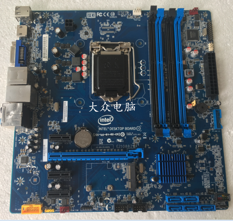 Intel DH87RL H87 Desktop Motherboard LGA 1150 Micro-ATX DDR3 Board USB ...