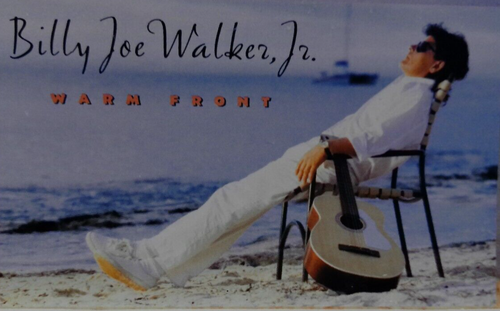 BILLY JOE WALKER JR.--WARM FRONT, USED AUDIO CASSETTE, PASSED OUR PLAY ...