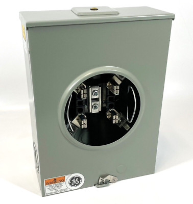 GE ABB Meter Socket GEKS1CS1DTV Ringless 4 Jaw 200A 600VAC NEMA 3R | eBay