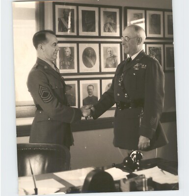 Major General MALIN CRAIG & Louis Clinton Mosher Military 1933 Press ...