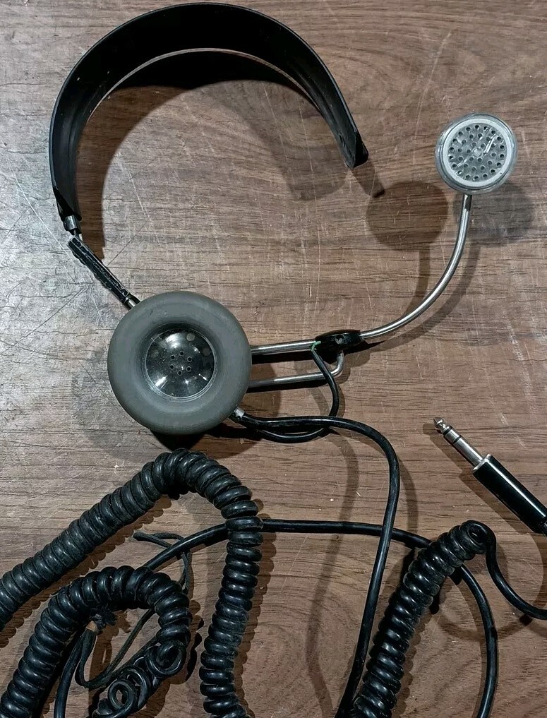 Vintage Telephone Operator Headset 100+ Telephone Switchboard