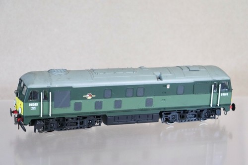 BACHMANN 32-427 KIT BUILT WEATHERED BR GREEN CLASS 25 DIESEL LOCOMOTIVE ...