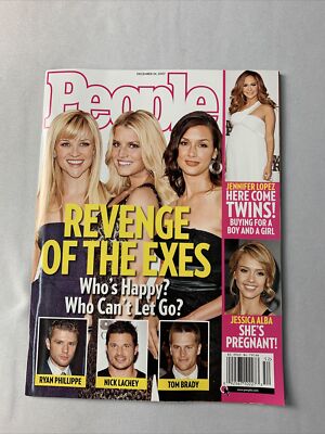People Magazine December 2007 - Reese Witherspoon, Ryan Phillippe | eBay