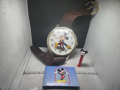 Vintage Mickey Mouse Wall Watch Clock, Photo Album And Pez | eBay