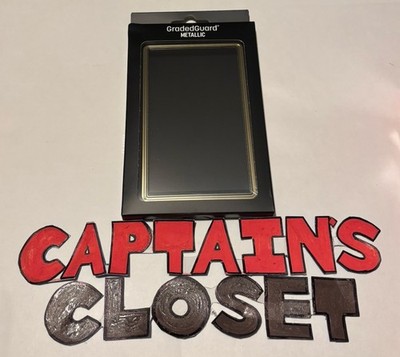 GradedGuard PSA Graded Card Case Guard Protector GOLD METALLIC Limited ...