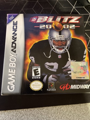 NFL Blitz 20-02 Complete In Box (no Manual) (Nintendo Game Boy Advance ...
