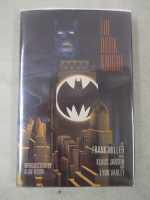 FRANK MILLER SIGNED LIMITED EDITION 1986 THE DARK KNIGHT HARDCOVER W ...
