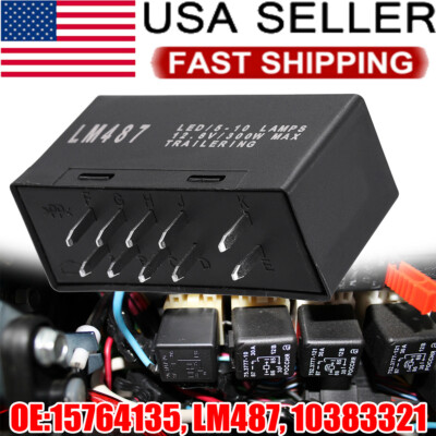 For 2003-2007 Chevrolet/GMC/Tahoe Flashlight LED Flasher Relay Turn ...