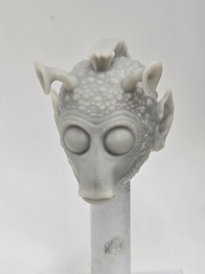 3d Printed STAR WARS GREEDO HEAD 1:12 6" Joe Classified/Marvel Legends ...