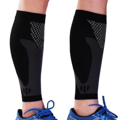 1 of Nylon Calf Compression Sleeves / Calf Support Running Recovery ...