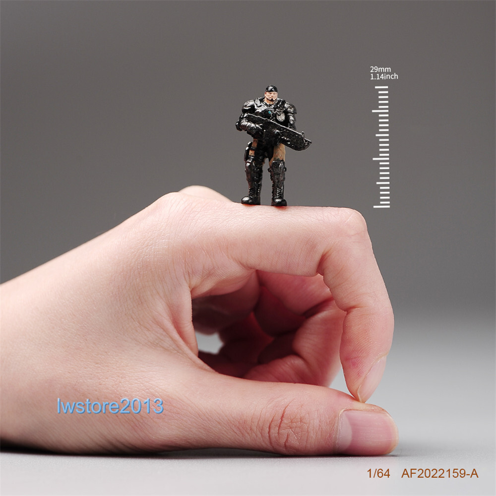 1/64 Marcus War Machine Miniature Scene Props Figure Model For Cars ...