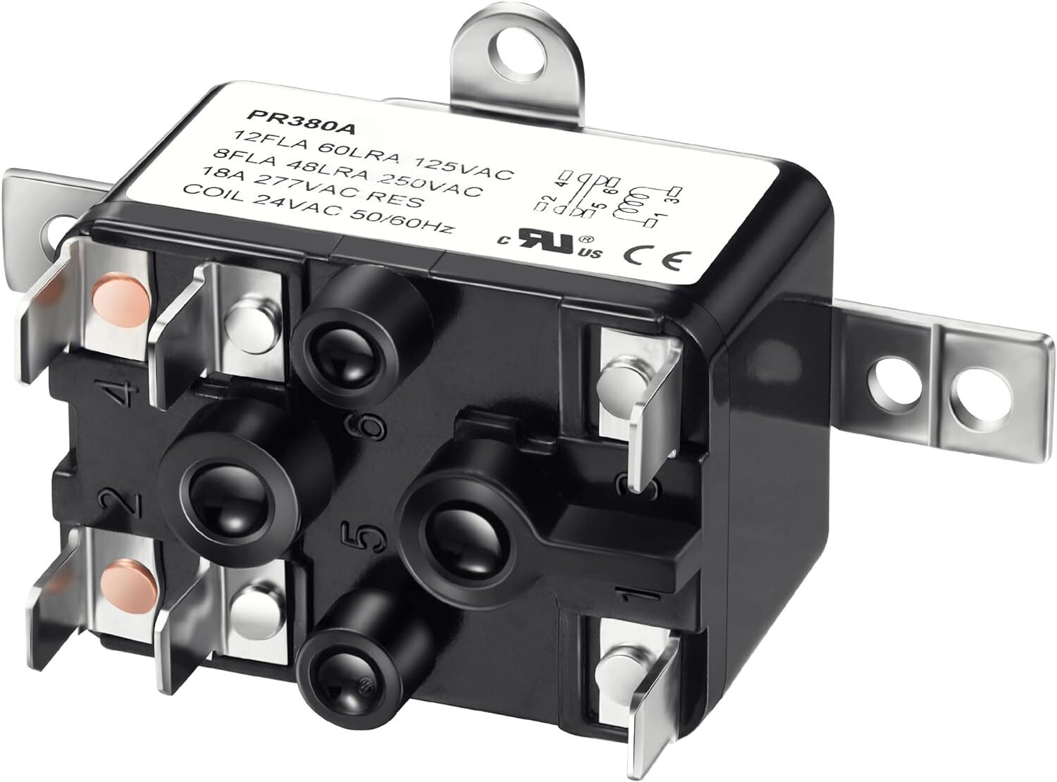 24V Fan Relay 90-980 Isolation AC Switch SPST w/ UL Certification HVAC ...