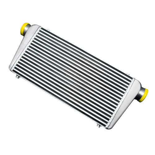 Core 600x300x100mm Aluminum Intercooler Black with 3" Inlet Outlet AU ...