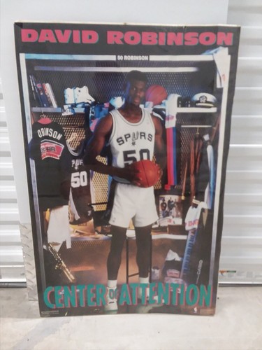 5 Rare Vintage hard to David Robinson posters + Barry Sanders + Ken ...