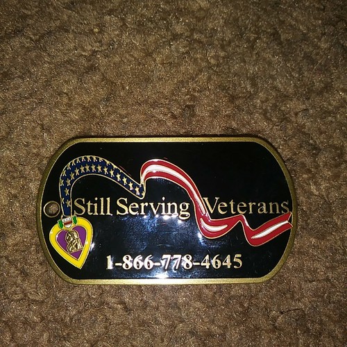 Still Serving Veterans Dog Tag Challenge Coin. | eBay