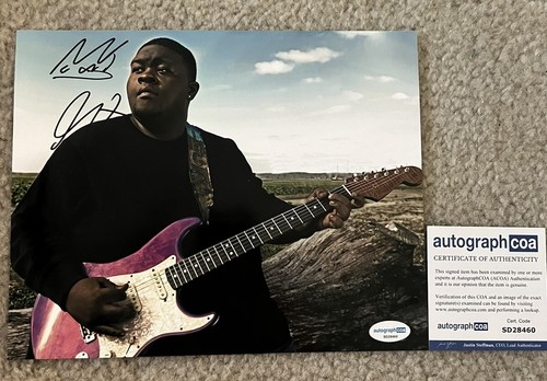 Christone KINGFISH Ingram Signed 8x10 Photo Blues Jazz Guitarist ...